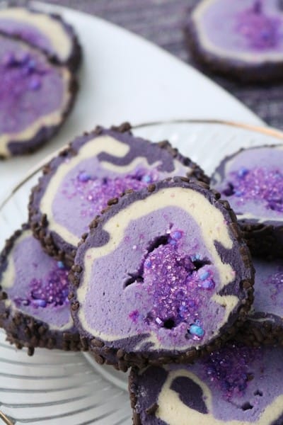 Geode Cookies | The Spiffy Cookie